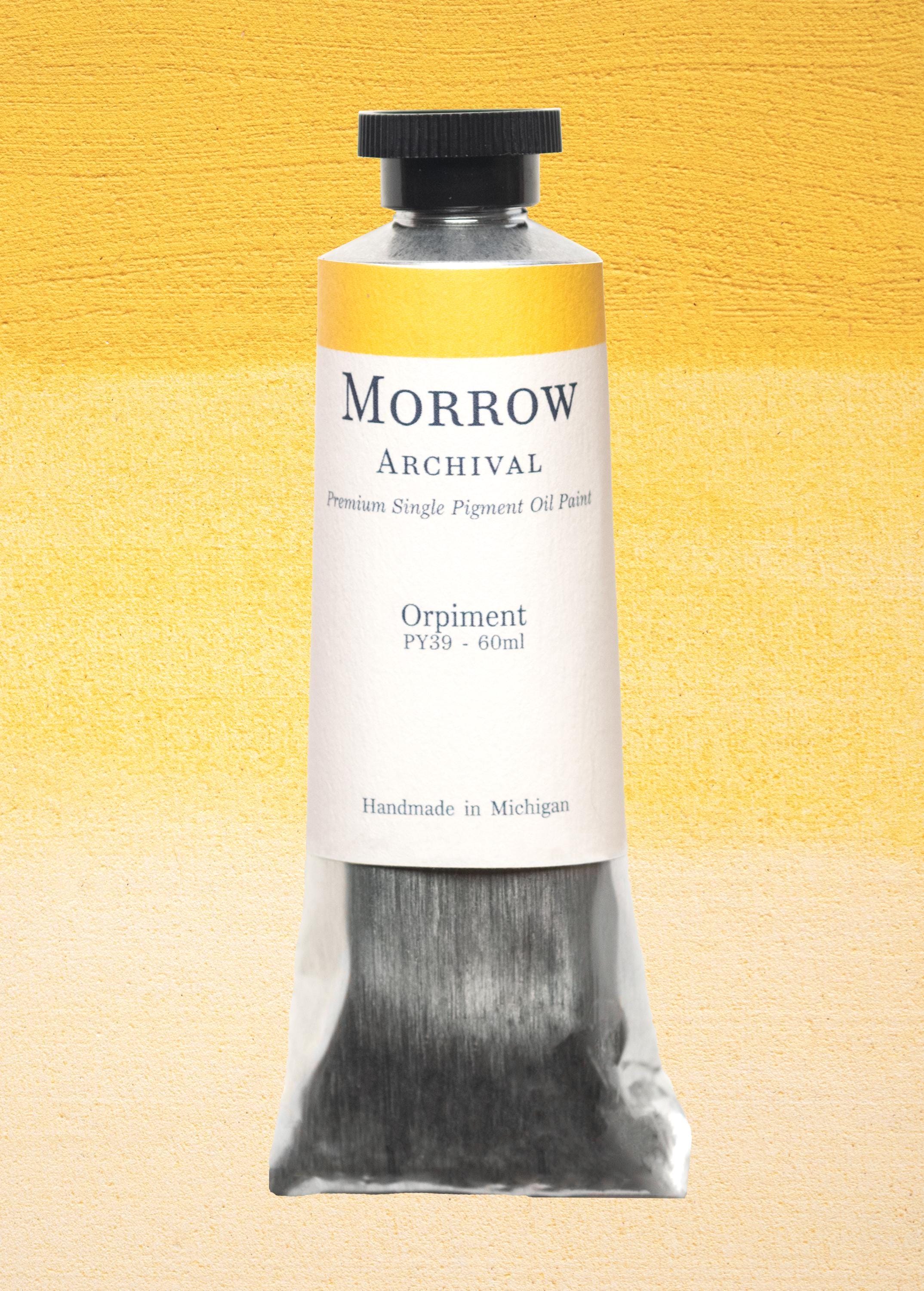 Yellow Orpiment Oil Paint – Morrow Archival
